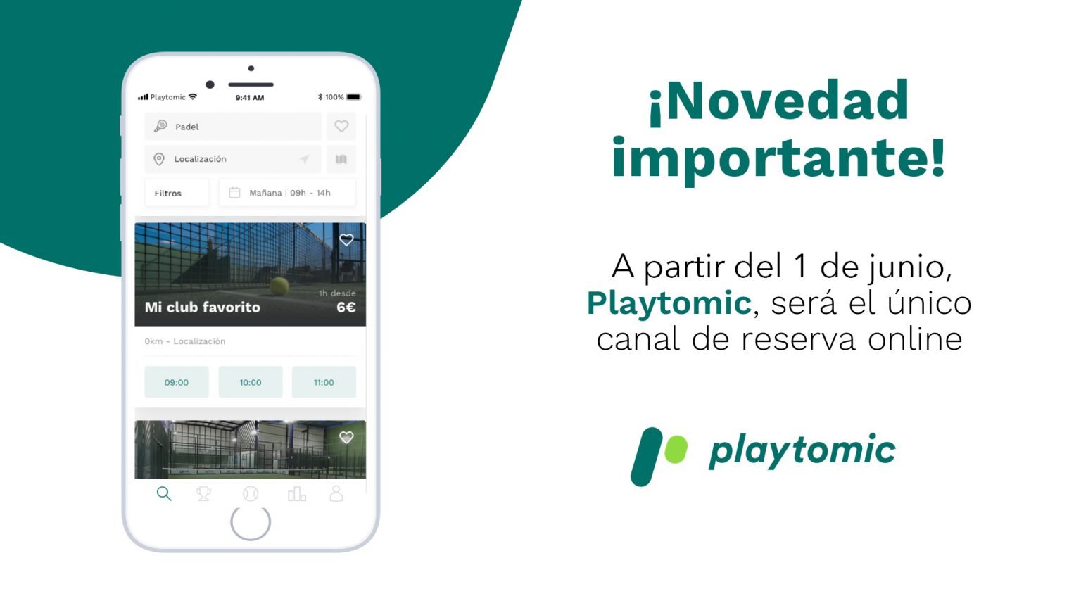 PLAYTOMIC – CLUB DE TENIS CAUDETE